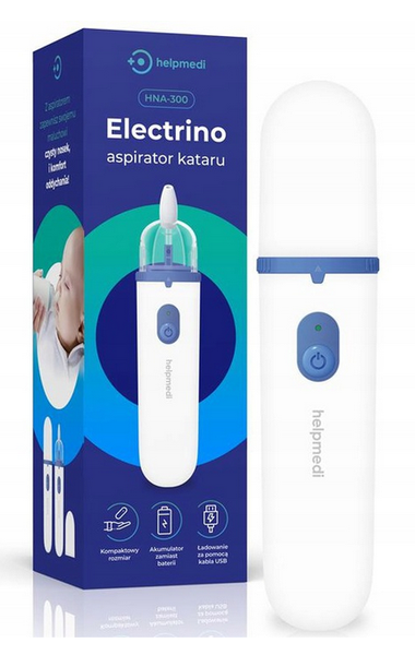 HELPMEDI Elektryczny aspirator do nosa HNA-300 | Ekopteka.pl