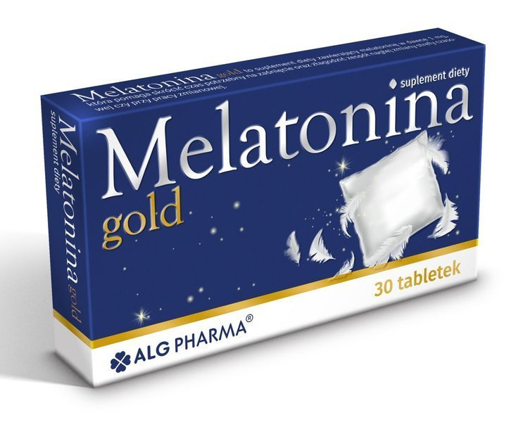 MELATONINA GOLD ZDROWY SEN STRES BEZSENNOŚĆ 30 tab | Ekopteka.pl