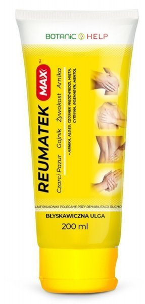 REUMATEK MAX Czarci Pazur GOJNIK BÓL STAWÓW 200ml | Ekopteka.pl