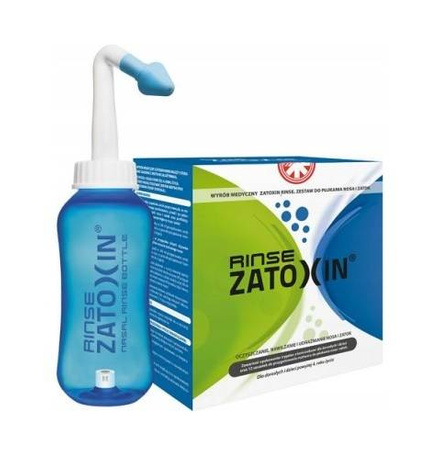 ZATOXIN ZESTAW DO PŁUKANIA NOSA I ZATOK NA KATAR | Ekopteka.pl